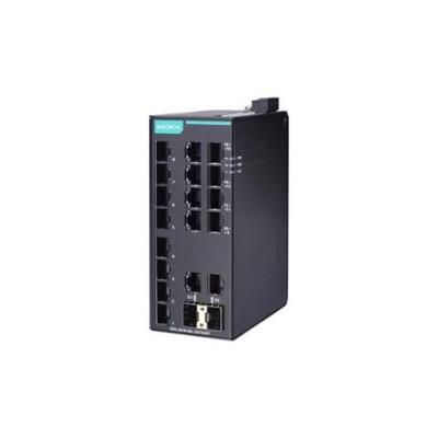 China Simple Moxa switch EDS-2018-ML 16+2G-port Gigabit unmanaged Ethernet switches Te koop