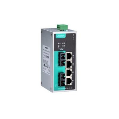 Cina Unique Moxa EDS-P206A 6-port unmanaged Ethernet switches with 4 PoE+ ports in vendita