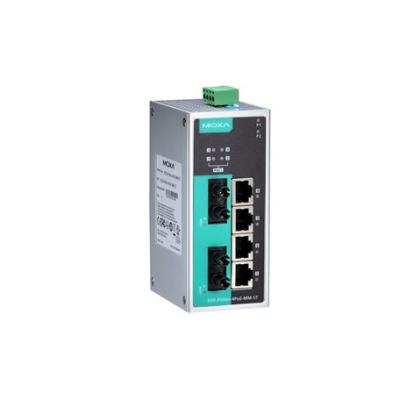 Cina Unique Moxa EDS-P206A 6-port unmanaged Ethernet switches with 4 PoE+ ports in vendita