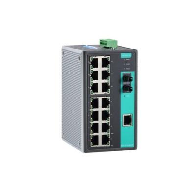 Cina Efficient Moxa EDS-316  unmanaged Ethernet switches 16-port 1.25Mbits in vendita