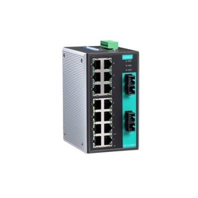 Cina Efficient Moxa EDS-316  unmanaged Ethernet switches 16-port 1.25Mbits in vendita