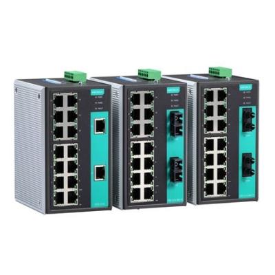 Cina Efficient Moxa EDS-316  unmanaged Ethernet switches 16-port 1.25Mbits in vendita
