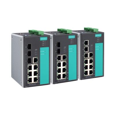 Cina Innovative Moxa EDS-510A Series switch 7+3G-port Gigabit managed Ethernet switches in vendita