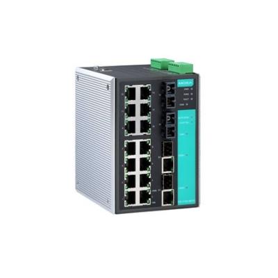 中国 Stable Moxa EDS-518A Series switch 16+2G-port Gigabit managed Ethernet switches 販売のため