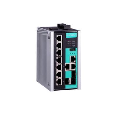 Cina Exquisite Moxa EDS-510E 7+3G-port Gigabit managed Ethernet switches  Layer 2 in vendita