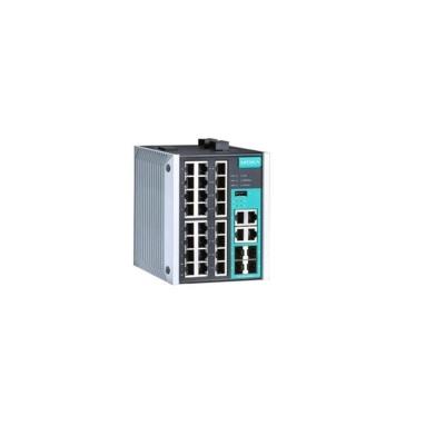 China Multifunctional Moxa EDS-528E Series switch 24+4G-port Gigabit managed Ethernet switches Te koop