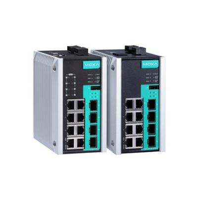 Cina Efficient Moxa EDS-G512E Layer 2 Managed Switches 12G-port switch in vendita