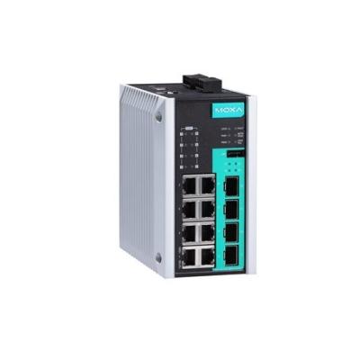 Cina Efficient Moxa EDS-G512E Layer 2 Managed Switches 12G-port switch in vendita