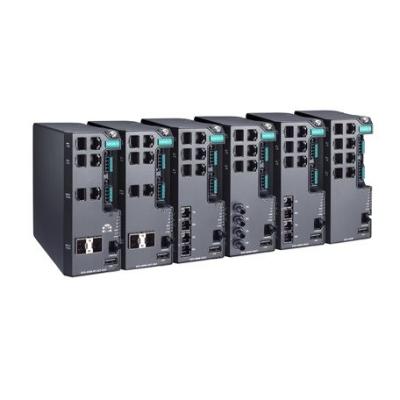 中国 Multifunctional Layer 2 Managed Switches 8-port  Moxa EDS-4008  series switch 販売のため