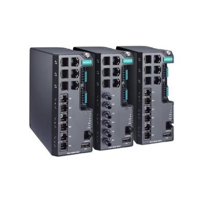 Cina Economical 9-port managed Ethernet switches Moxa EDS-4009 Series switch Layer 2 Managed Switches in vendita