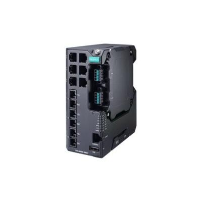 中国 Economical 9-port managed Ethernet switches Moxa EDS-4009 Series switch Layer 2 Managed Switches 販売のため