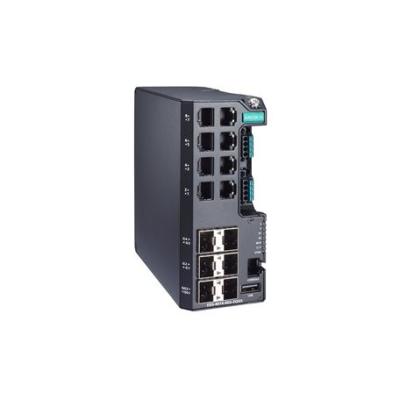 Cina Reliable 8+4G-port Moxa EDS-4012 Series switch / 8+4G+2 2.5GbE-port  Moxa EDS-4014 Series swit in vendita