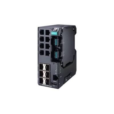 Cina Reliable 8+4G-port Moxa EDS-4012 Series switch / 8+4G+2 2.5GbE-port  Moxa EDS-4014 Series swit in vendita