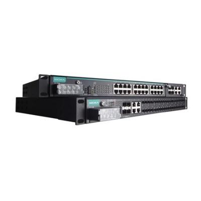Cina Layer 2 managed switches Moxa PT-7528/ PT-7728 Series switch rackmount Ethernet switches in vendita