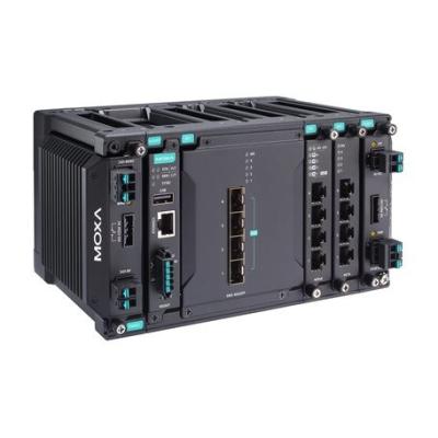 中国 Convenient Moxa MDS-G4012-L3-4XGS/MDS-G4020-L3-4XGS/MDS-G4028-L3-4XGS Series switch Layer 3 Managed Switch 販売のため