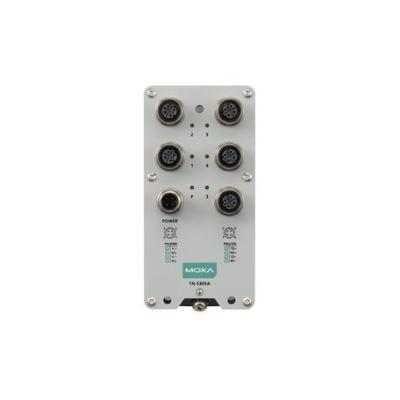 Cina Powerful Moxa TN-5300A Series switch EN 50155 5/8-Port Unmanaged Industrial Ethernet Switches in vendita