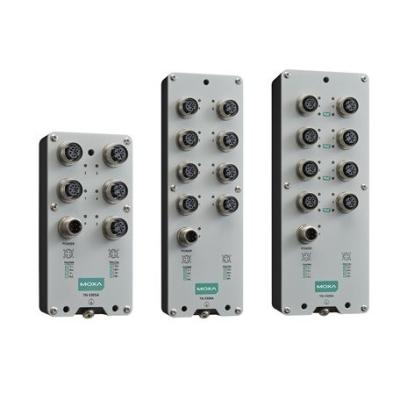 Cina Powerful Moxa TN-5300A Series switch EN 50155 5/8-Port Unmanaged Industrial Ethernet Switches in vendita