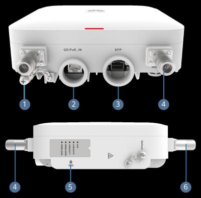 Cina Cost-effective Huawei AP  With External Antennas Type AirEngine 5761R-11E Access Point in vendita
