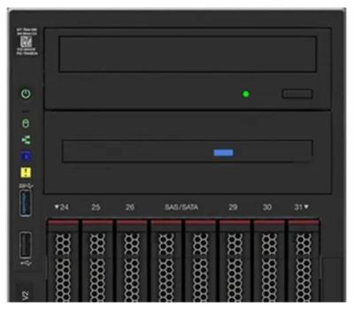 Cina Tower Server Lenovo ThinkSystem ST650 V2 4u server 32x TruDDR43200 MHz DIMMs in vendita