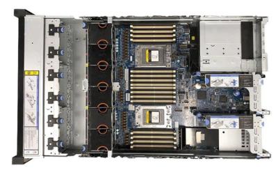 Cina Efficiente Lenovo ThinkSystem SR665 DDR4 32 slot DIMM 2U Rack Server in vendita