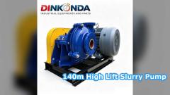 140m Head Diesel Slurry Pump High Lift Industrial Solution