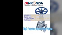 High Pressure Power Plant Globe Valve for Steam Systems