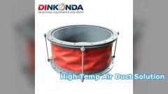 High Temperature Non Metallic Expansion Joint for Power Plants