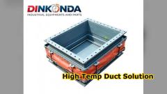 High Temperature Flexible Compensator for Power Plants