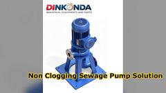 DINKONDA High Efficiency Vertical Sewage Pump Solution