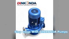 DINKONDA Stainless Steel Non Clogging Sewage Pump
