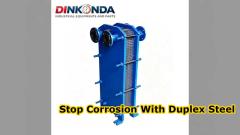 DINKONDA 2205 2507 Duplex Steel Heat Exchanger Solution