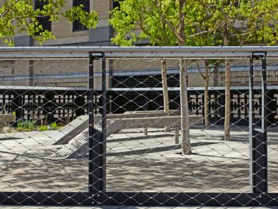 China Stainless steel balustrade net mesh AISI 316 for architecture for sale