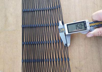China Black oxide stainless steel cable net / Hand woven stainless steel netting for sale