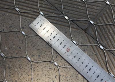 China Stainless steel cable mesh nets / stainless steel ferrule safety mesh for sale