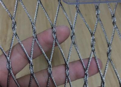 China Hand-Woven Stainless Steel Netting / stainless steel cable and webnet for sale
