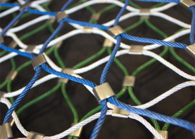 China AISI 316 stainless steel cable mesh / stainless steel wire cable netting for sale