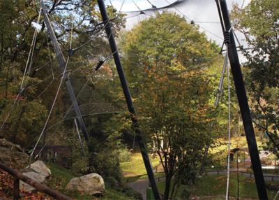 China Flexible stainless steel zoo enclosure & aviary mesh / webnet for animal enclosure for sale