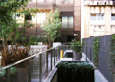 China AISI 316 stainless steel cable mesh for garden decorative / inox safety mesh fence for sale