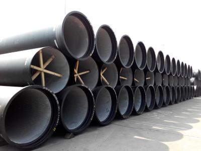 China ISO4179 Cement lined Ductile Iron Pipes for sale