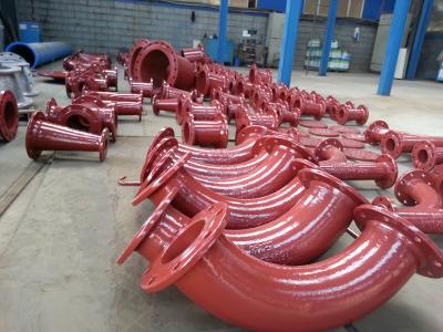China Ductile Iron double flanged bend for sale