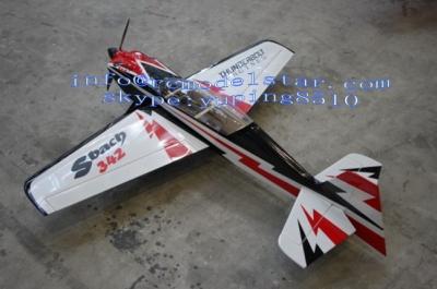 中国 Sbach342 50E FPV の模型飛行機、電気屋外のジャイロコンパスの飛行機 販売のため