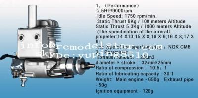 Cina Motori DLE20 dell'aereo del modello OEM/del ODM 20cc RC dell'ESC senza spazzola combinati in vendita