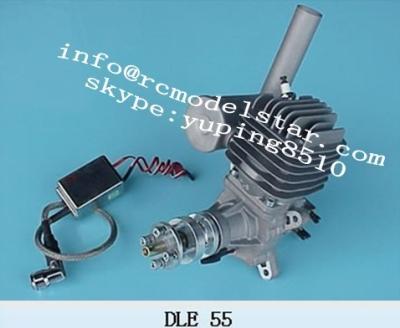 Cina motori dell'aereo del modello di 55cc DLE55 RC, motore per gli accessori dei corredi dell'aeroplano di RC in vendita