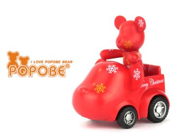 Cina La decorazione dell'automobile del vinile del regalo di Natale di modo gioca l'automobile smontabile dell'orso in vendita