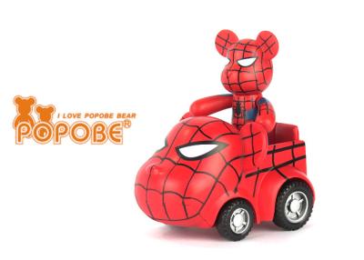 Cina La decorazione dell'automobile dell'orso di POPOBE gioca a 2 pollici/il personaggio dei cartoni animati modo di 5cm in vendita