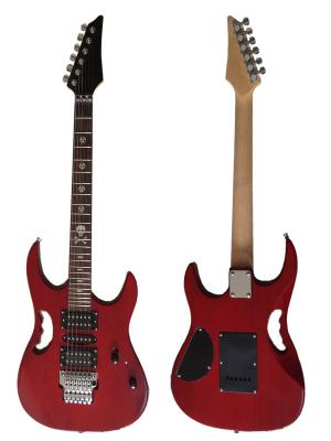 Cina Chitarra elettrica di giallo/rossa Ibanez con il CE/EN71 AG39-IB4 della tastiera del palissandro in vendita