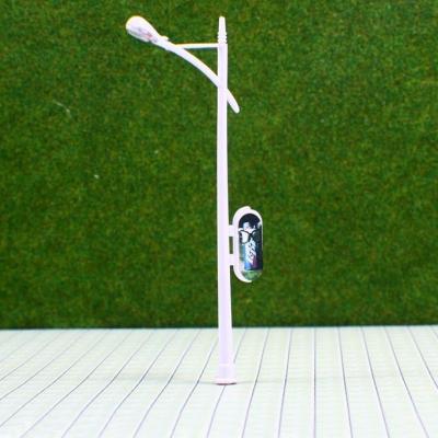 Cina palo della luce del modello del tabellone per le affissioni della via di illuminazione di 12V LED per la disposizione 10cm RC100 del treno in vendita
