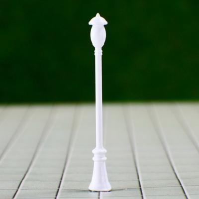 Cina Palo della luce di plastica del modello di progettazione delle disposizioni della stazione ferroviaria della scala dell'iarda Dalla testa unica di 1:300 in vendita