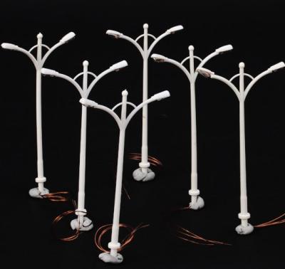 Cina colonna di modello del palo della luce del palo leggero della lampada della strada dell'iluminazione pubblica per i Modellismi architettonici in vendita