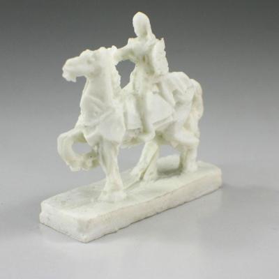 Cina × bianco 3.2cm dei cavalieri 3 del modello di scala della scultura della giada miniatura interna MD06 della disposizione in vendita